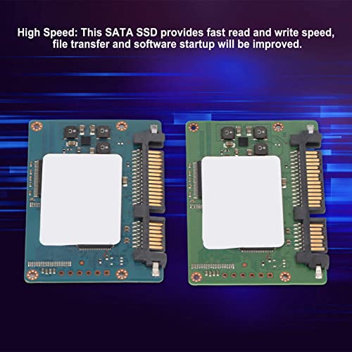 Shanrya Laptop SSD, SATA SSD 2 Pieces 16 GB Accurate for Files
