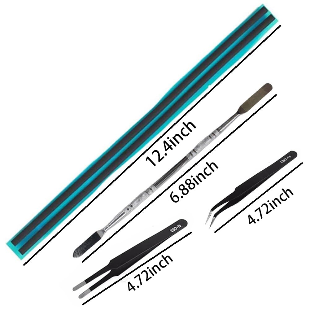 WESAJJ New Rubber Feet Strips Compatible with HP Envy X360 15-DR 15-DS 2PCS/Set