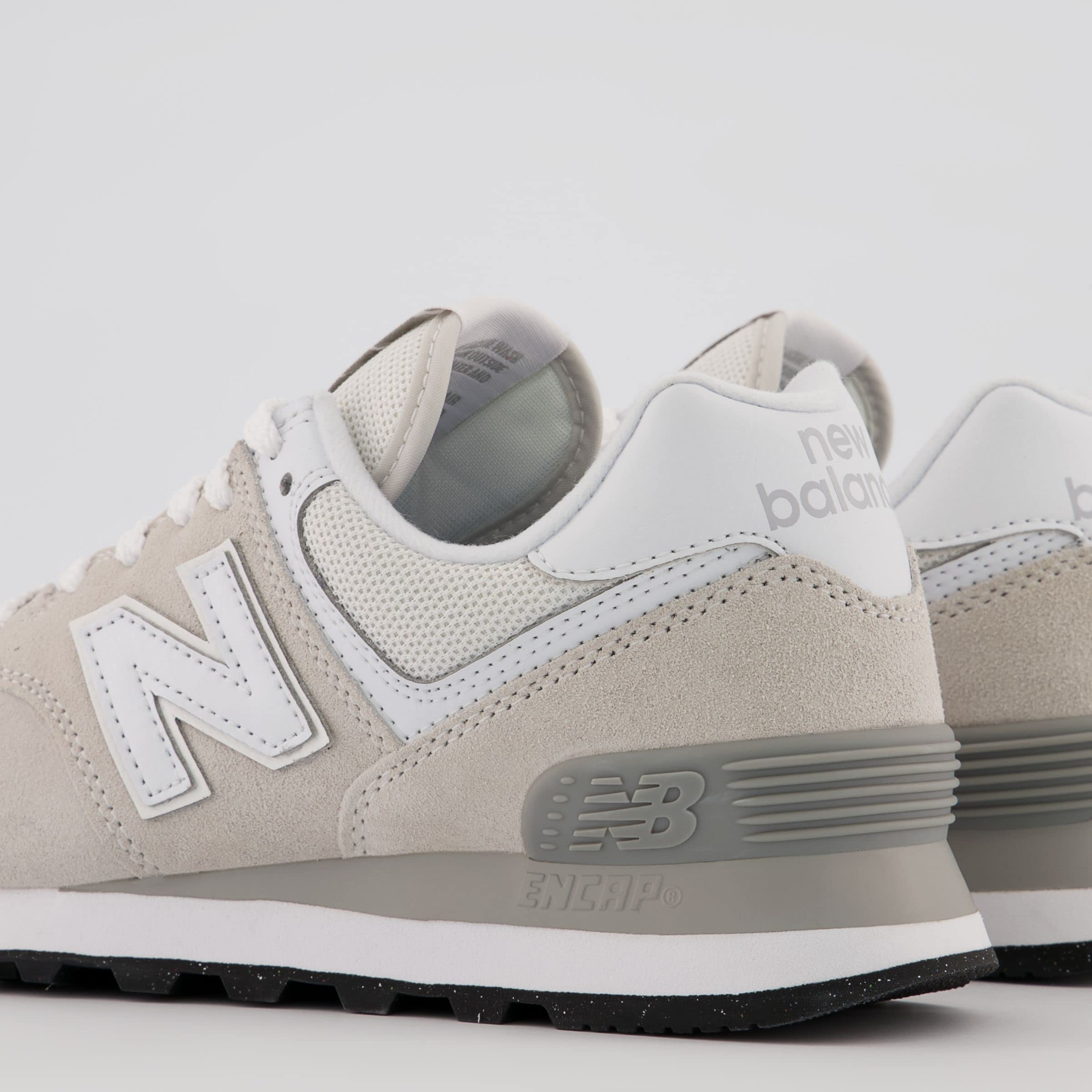 New Balance Women's 574 V2 Meets 90s Sneaker, Atlantic Blue/Sea Salt/Poppy, 12