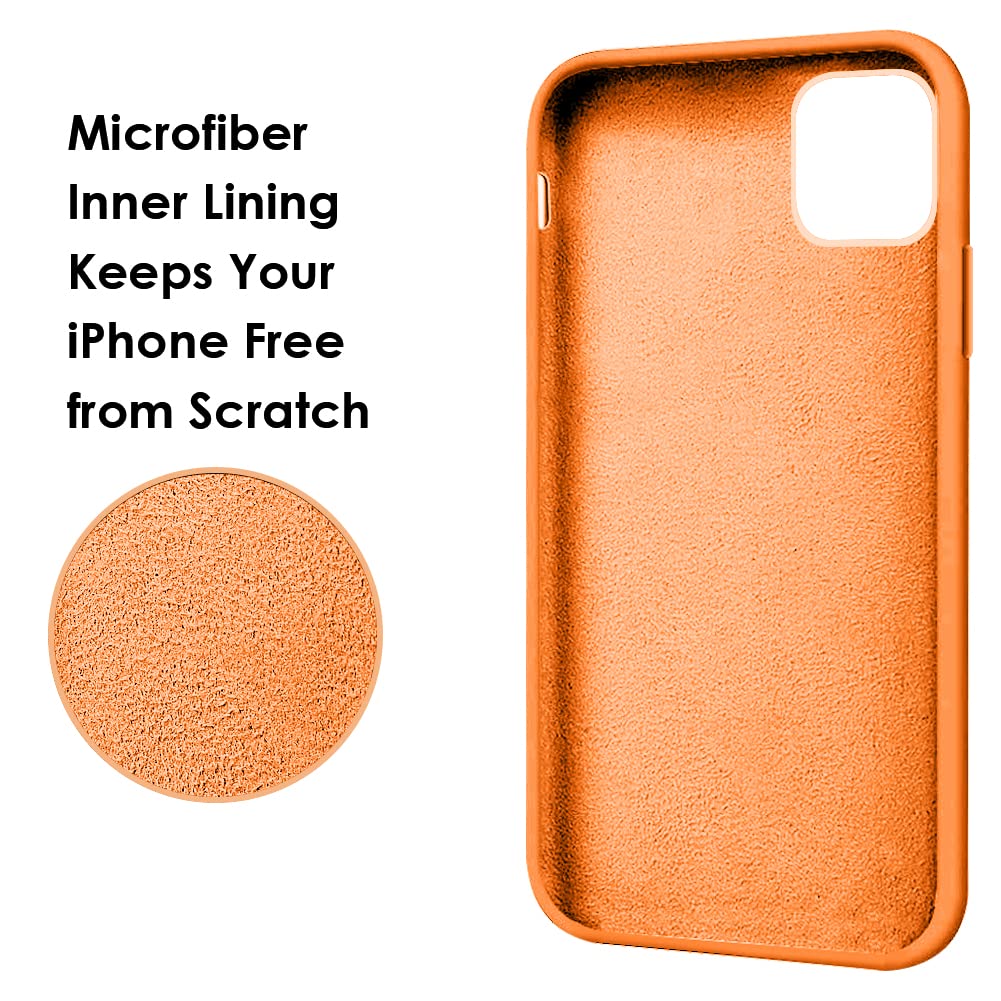 MOCCA Compatible with iPhone 12 Case, iPhone 12 Pro Case 6.1inch with Ring Kickstand |Super Soft Microfiber Lining|Anti-Scratch Full-Body Shockproof Protective Case for iPhone 12/12 Pro - Stone