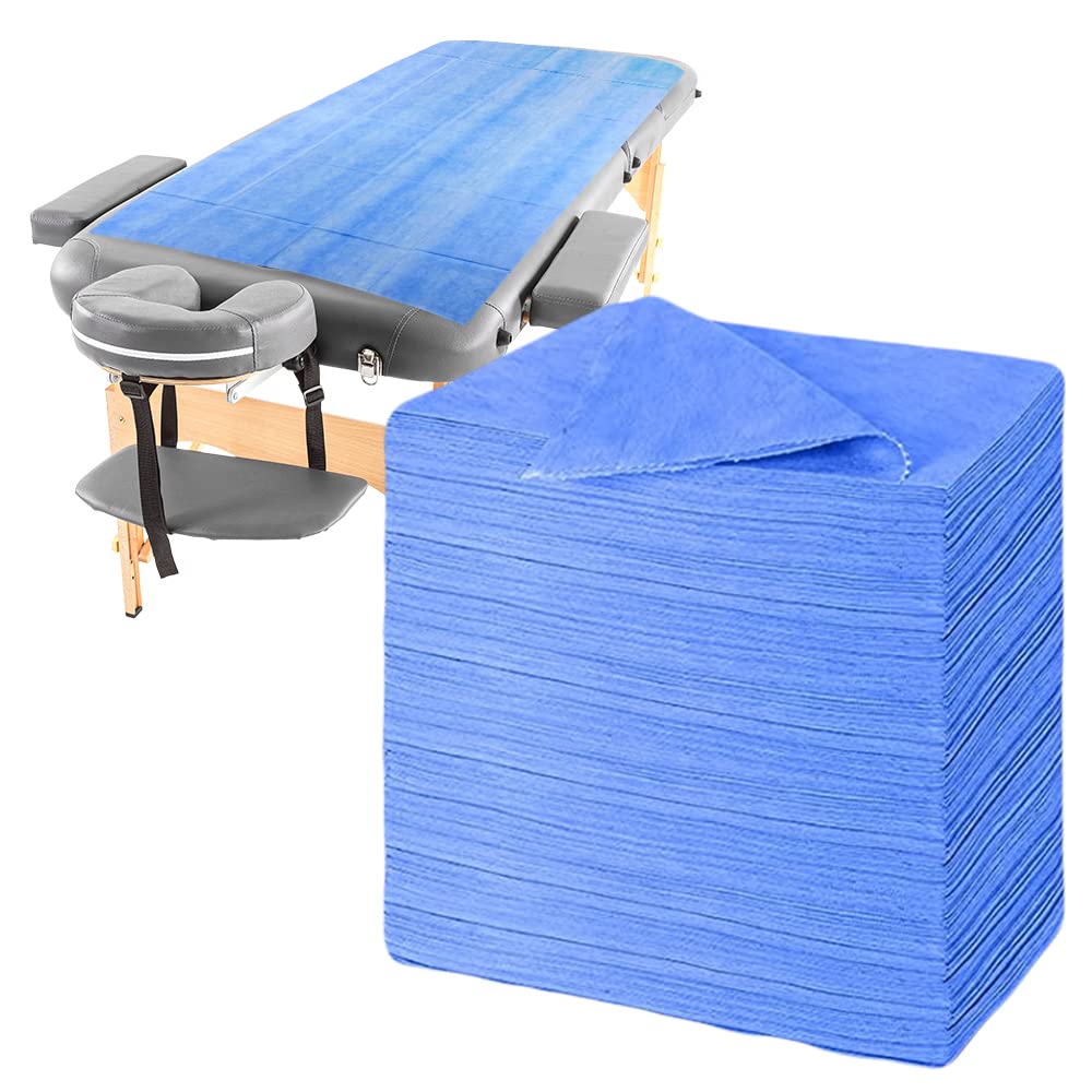 SOTAR Disposable Massage Table-Bed Sheets - 90 Count 31.5" x 71" Waterproof Bed Covers - Non-Woven Sanitary Flat Sheets Use at Home Salon & Spa Beds Medical Exam Tables Tattoo Parlors & More