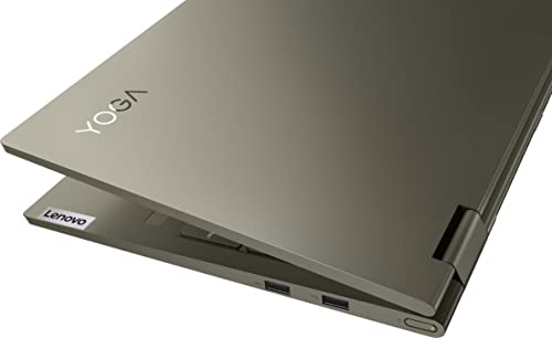LENOVO Yoga 7i 2-in-1 Laptop 2022, 15.6" FHD Touchscreen, Intel EVO Platform, 11th Core i7-1165G7, Iris Xe Graphics, 12GB DDR4 1TB SSD, WI-FI 6 Thunderbolt 4.0 Backlit KB Fingerprint, Windows 11