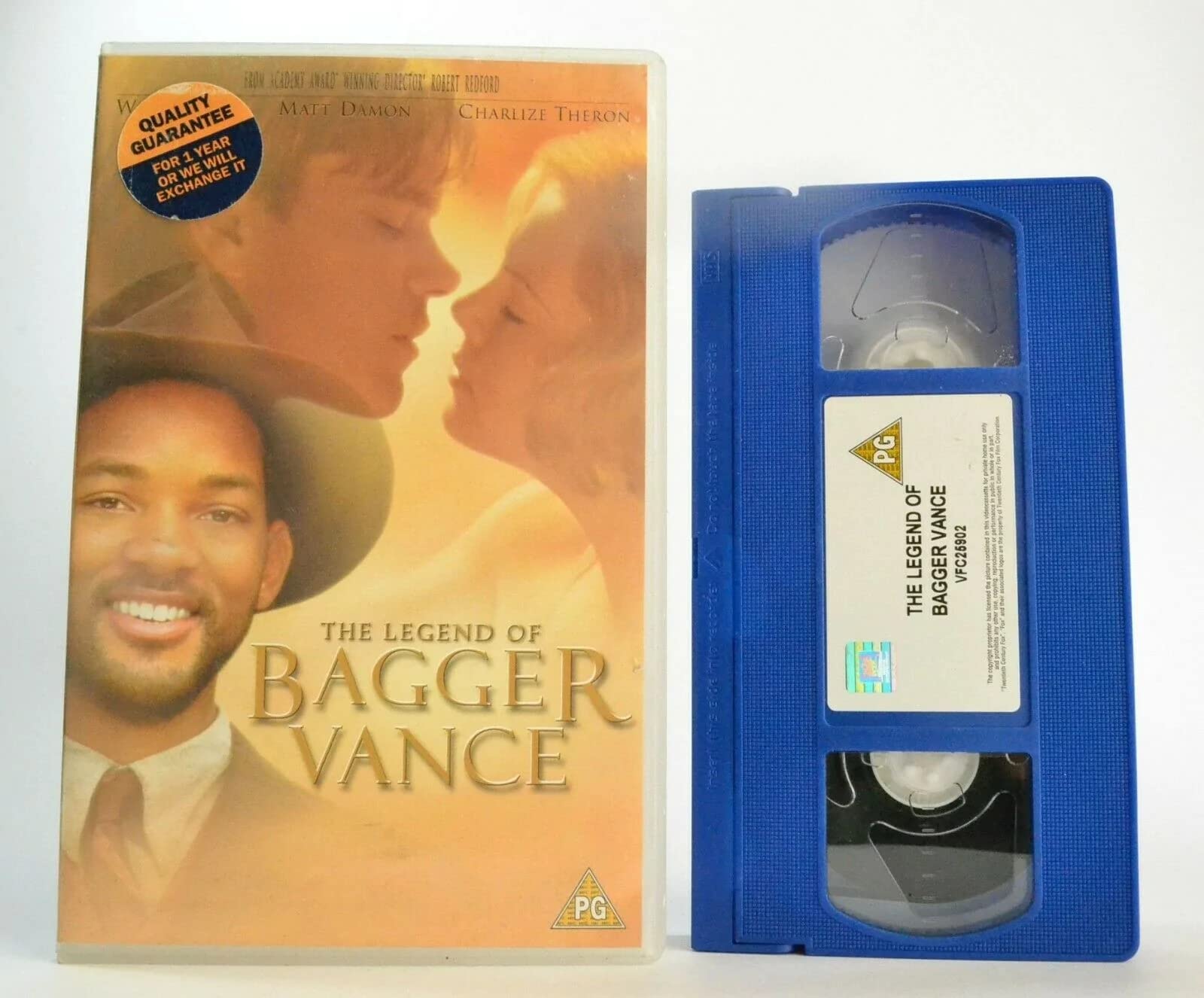 The Legend Of Bagger Vance: Dramatic Golf Action - Large Box - Will Smith - VHS