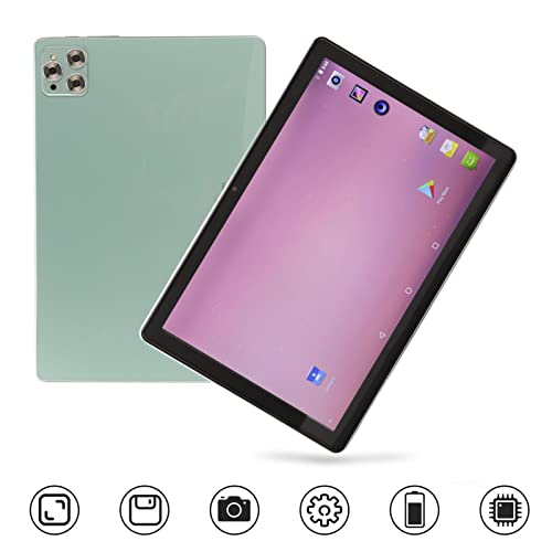 MAVIS LAVEN 10 Inch Tablet, Gaming Tablet 2.4G 5G WiFi US Plug 100-240V 5MP Front 8MP Rear for Android11 Study (US Plug)