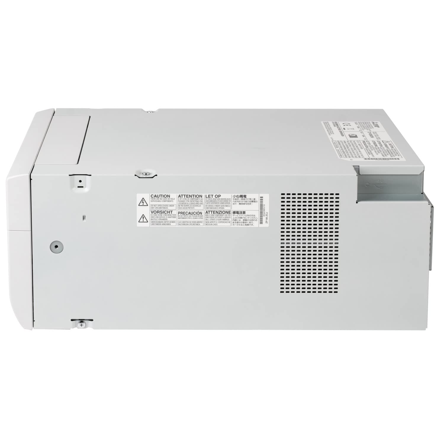 Mitsubishi CP-D80DW Dye Sublimation Thermal Transfer Full Color Photo Printer with Rewind Function, 300 dpi, 2 Print Sizes/1 Media, 6" Roll
