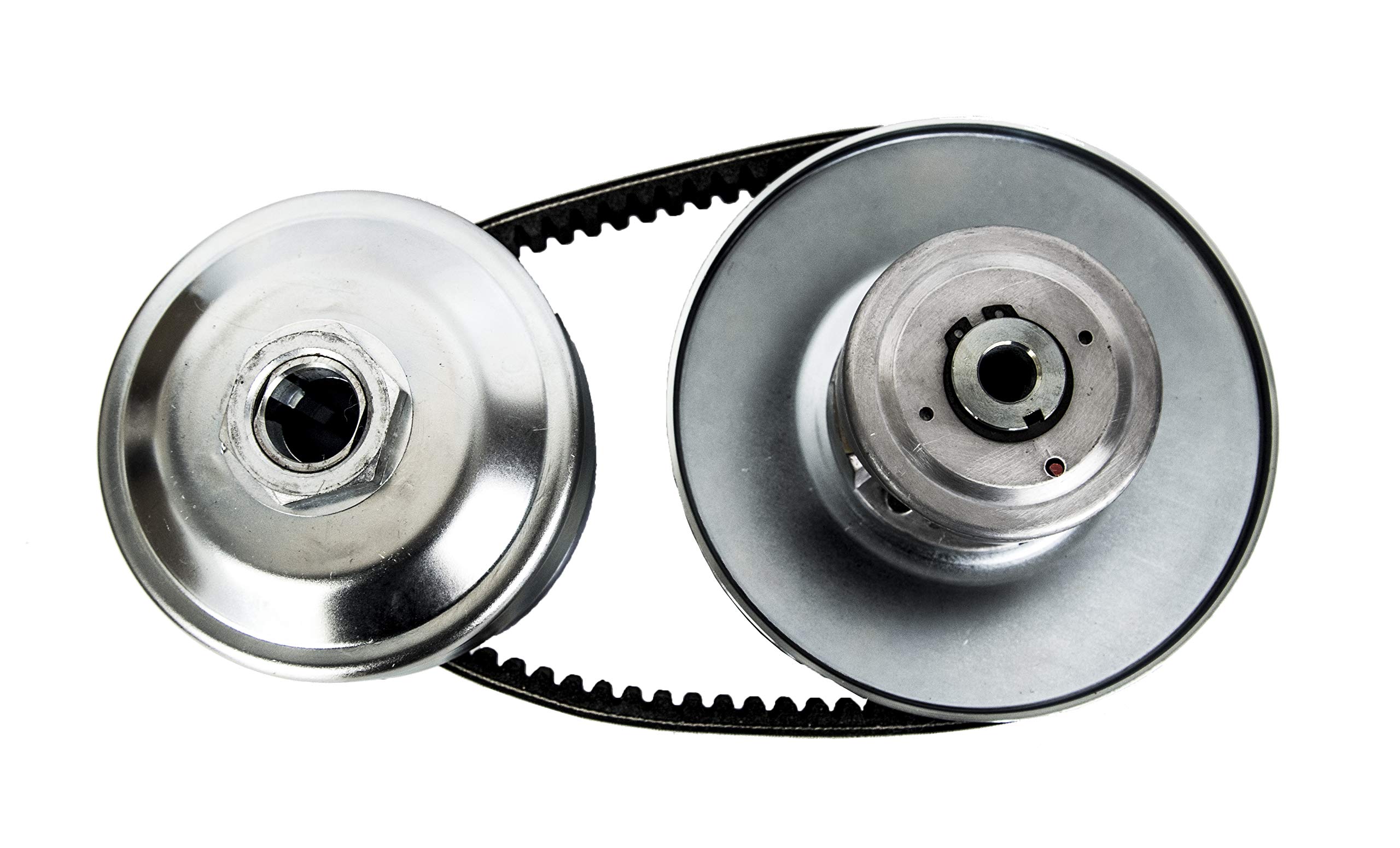 Jeremywell 40 Series Torque Converter Kit Clutch Pulley 1" Driver 5/8" Driven 8 to16HP Belt replace Comet 40D Series Torq-A-Verter models 209133A, 209133, 209139A, 209139, 209151A, 209151, Manco 2432