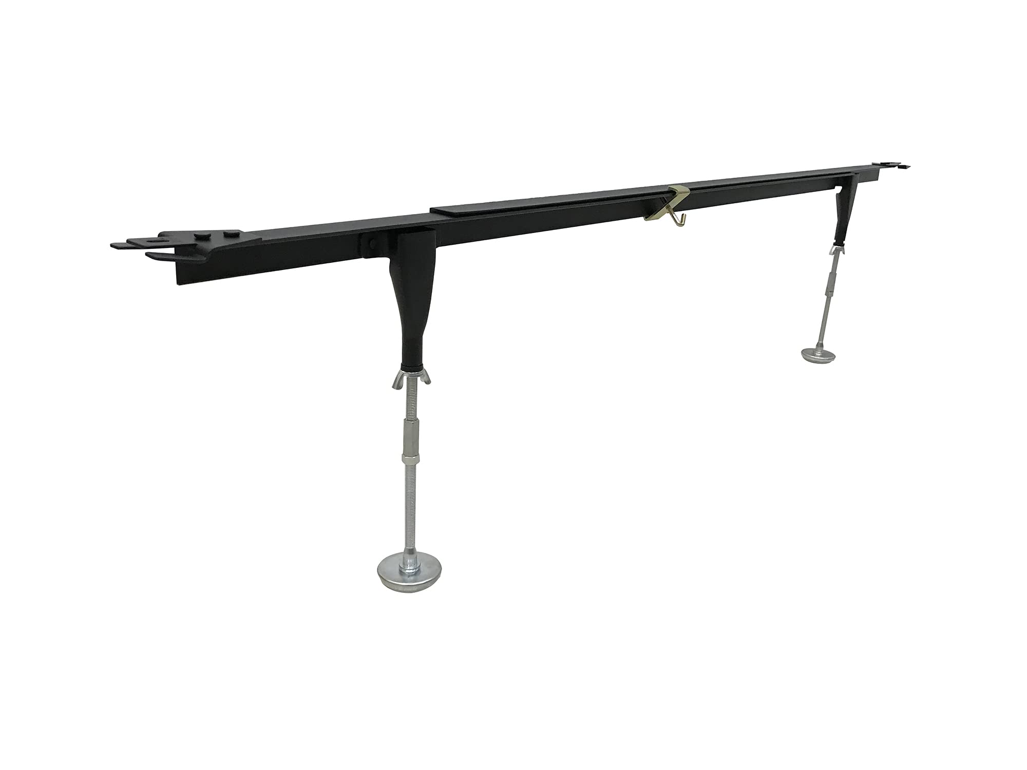 KB Designs - Metal Adjustable Bed Frame Center Support Rail System (Twin/Full/Queen)