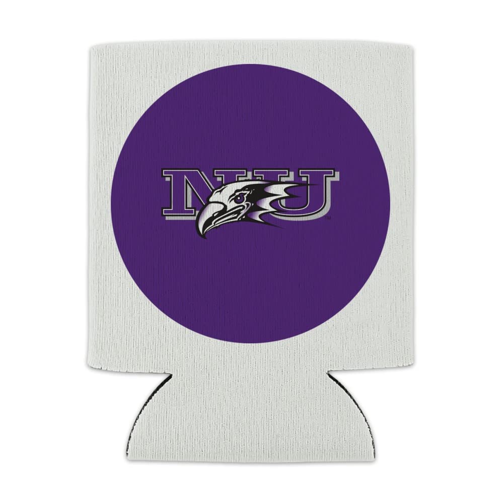 Niagara University Primary Logo Can Cooler - Drink Sleeve Hugger Collapsible Insulator - Beverage Insulated Holder