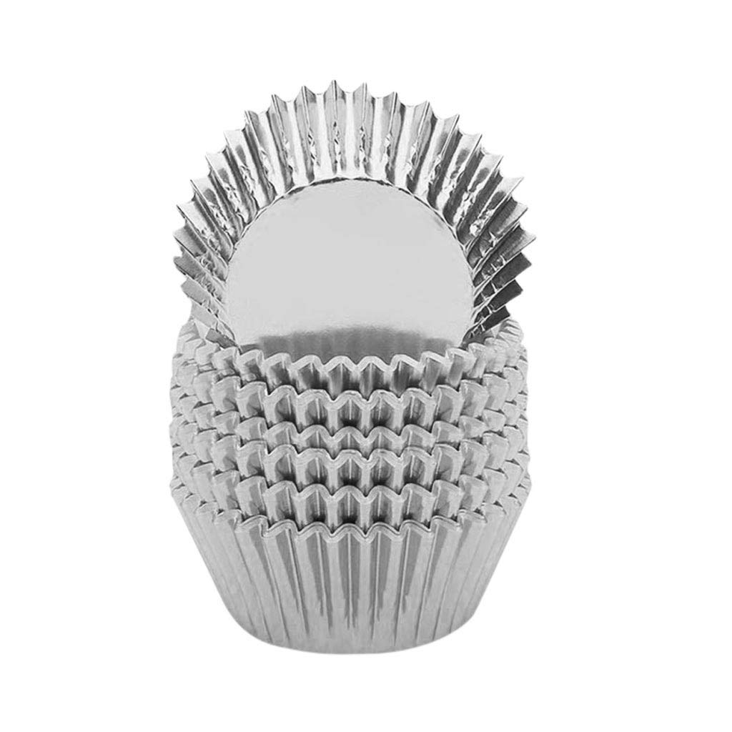 Paper Mould Baking Aluminum Cup 100PCs Utensils Cake Thickened Heat- Kitchen,Dining & Bar Coffee Cups Mugs Bulk