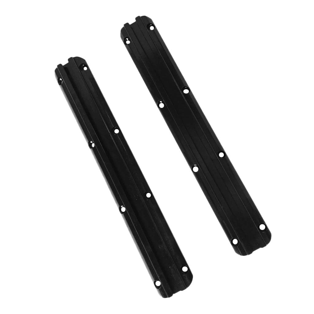 Jili Online 2X Proof Scratch Kayak Slide Track Rails 12'' Kayak Track System Accessories