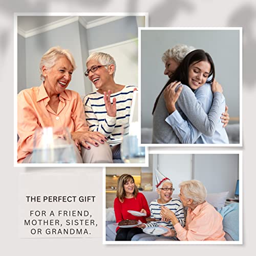 OLGAS GEMS 60th Birthday Milestone Bracelet & Meaningful Message Card - Beautiful and Sentimental Gifts for 60th Birthday Women