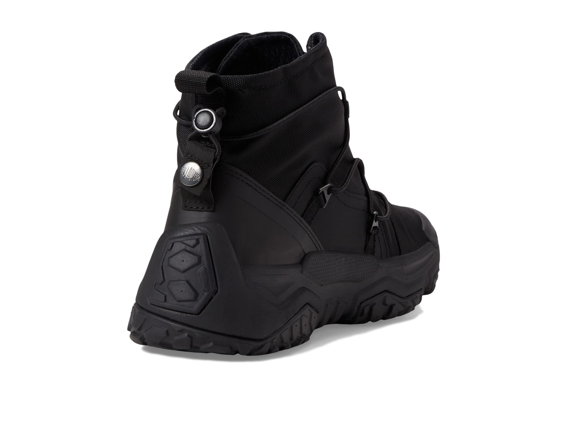 Palladium Off-Grid Hi Zip WP+, Black/Black, 7.5