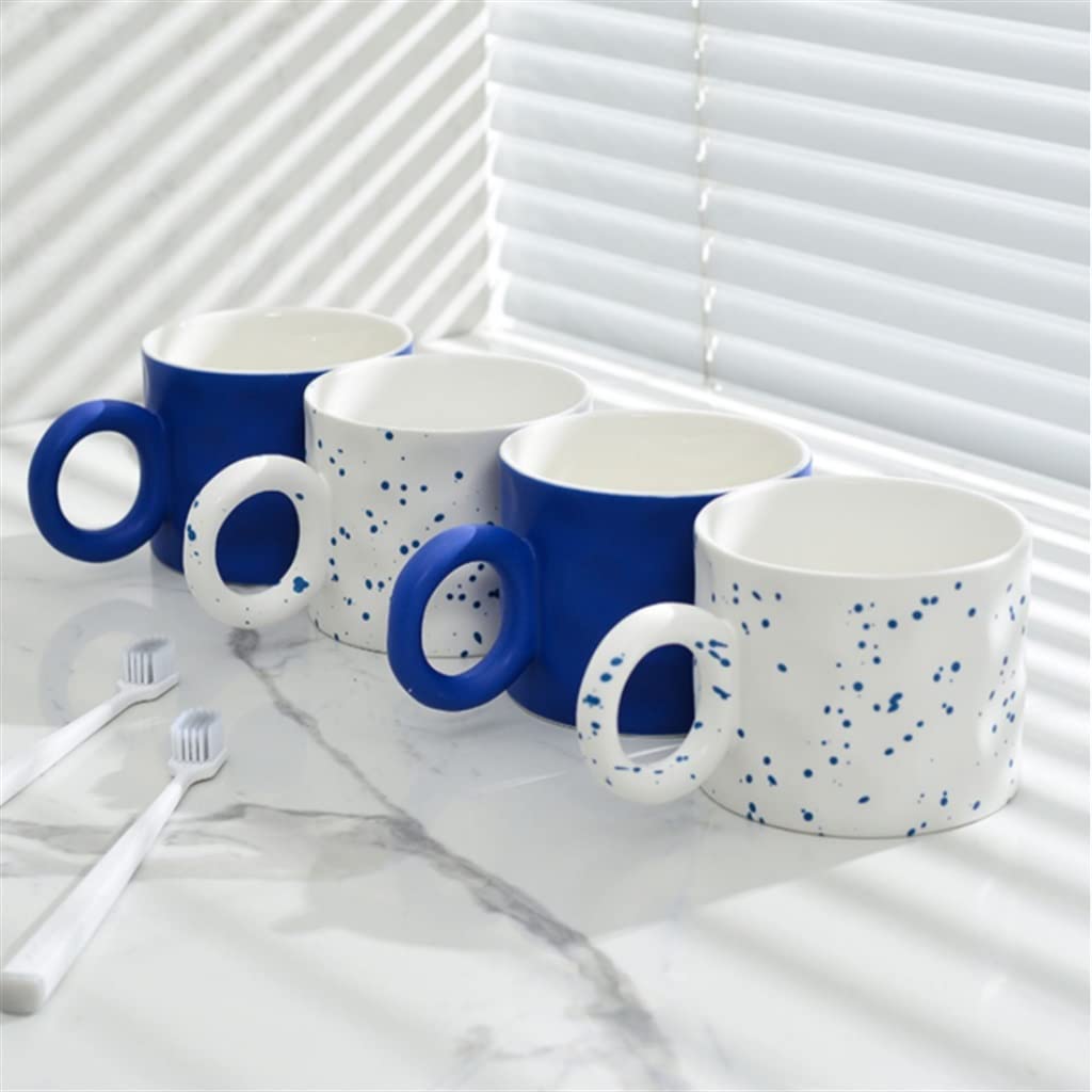 UXZDX Family Couple Washing Cup Pair Set Mouthwash Cup Toothbrush Cup Tooth Cylinder Ceramic Tray