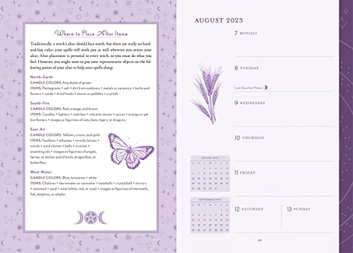 Modern-Day Witch Calendar 2024 Wheel of the Year 17-Month Planner (The Modern-Day Witch)