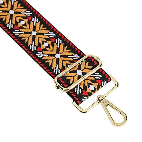 Purse Strap Replacement Crossbody Adjustable Strap for Handbags Tote Bags 2'' Wide Shoulder Bag Strap