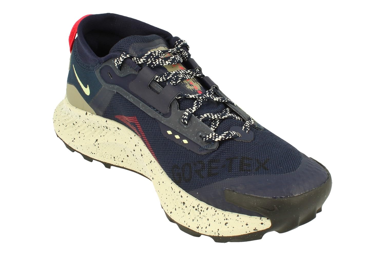 Nike Air Pegasus Trail 3 GTX Running Trainers DC8793 Sneakers Shoes (UK 6 US 7 EU 40, Obsidian Siren red Olive 401)