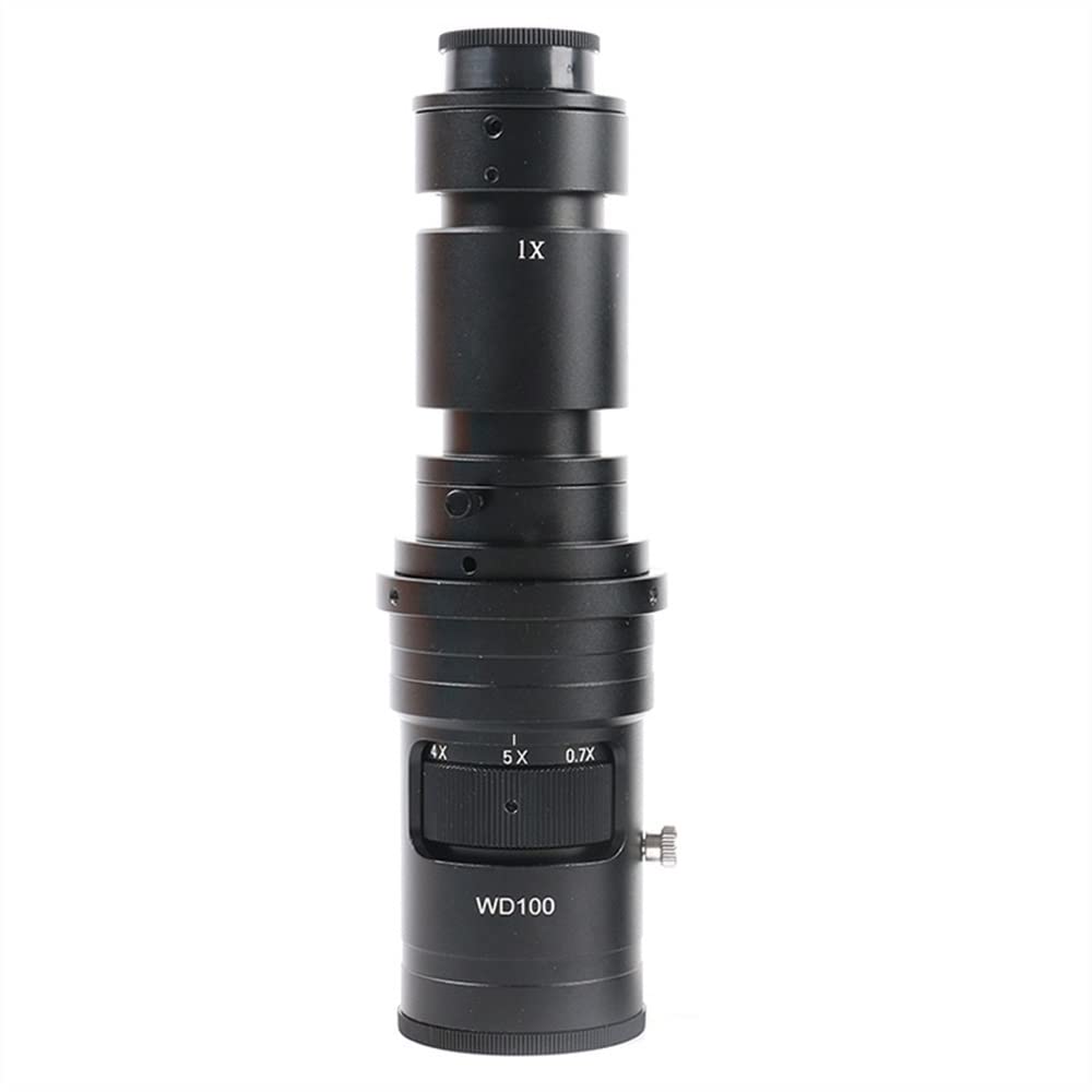 Microscope Accessories Kit for Adult 36MP 2K 1080P 60FPS H_DMI USB Electronic Video Microscope Camera 100X 130X 200X 500X Zoom C-Mount Lens for Motherboard Detection Accessory (Color : 500X)