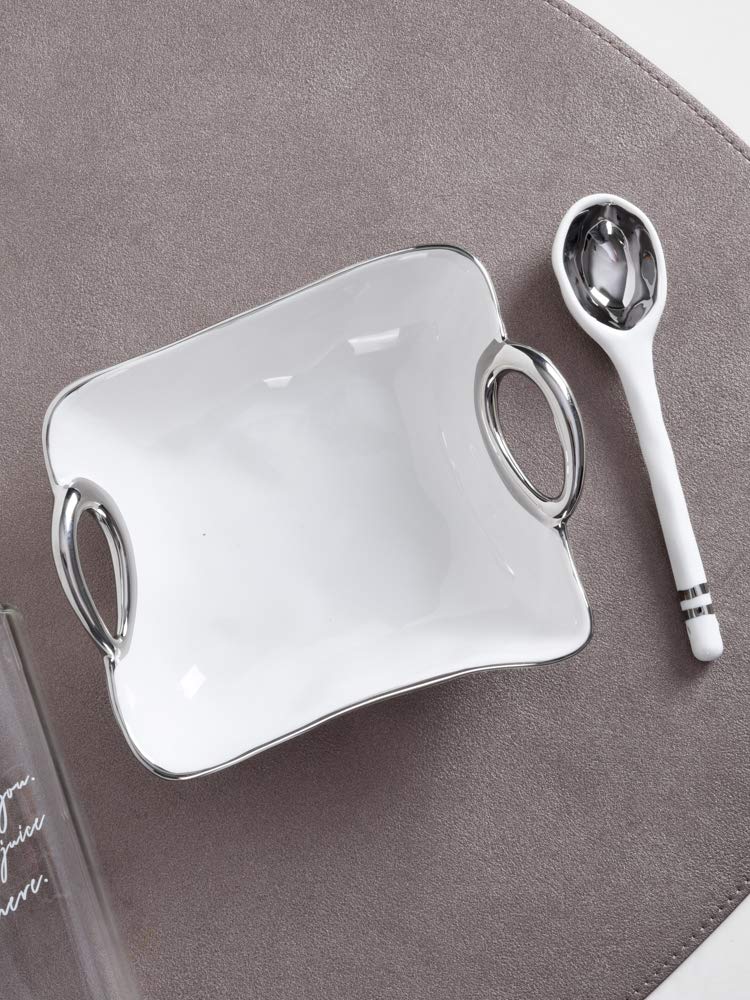 Pampa Bay Get Gifty Bowl & Spoon Set, Handles Design