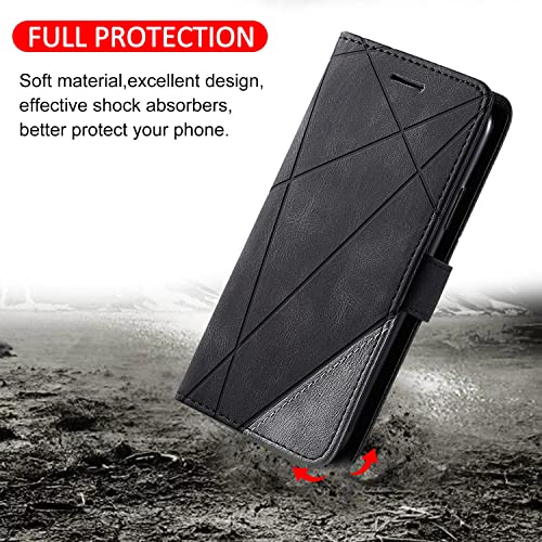 ZHANGUO Mobile Phone Case Bag Wallet Case for Oppo Reno 6 Pro Plus 5G Case, PU Leather Flip Folio Case with Card Holders [Shockproof TPU Inner Shell] Phone Cover, Protective Case Back Cover Case