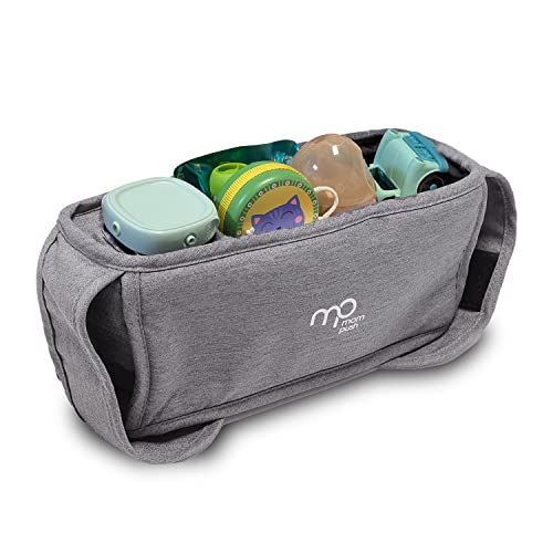 mompush Stroller Organizer for Ultimate2 and Meteor, Collapsible Design and Large Capacity, Stroller Organizer with Insulated Cup Holder