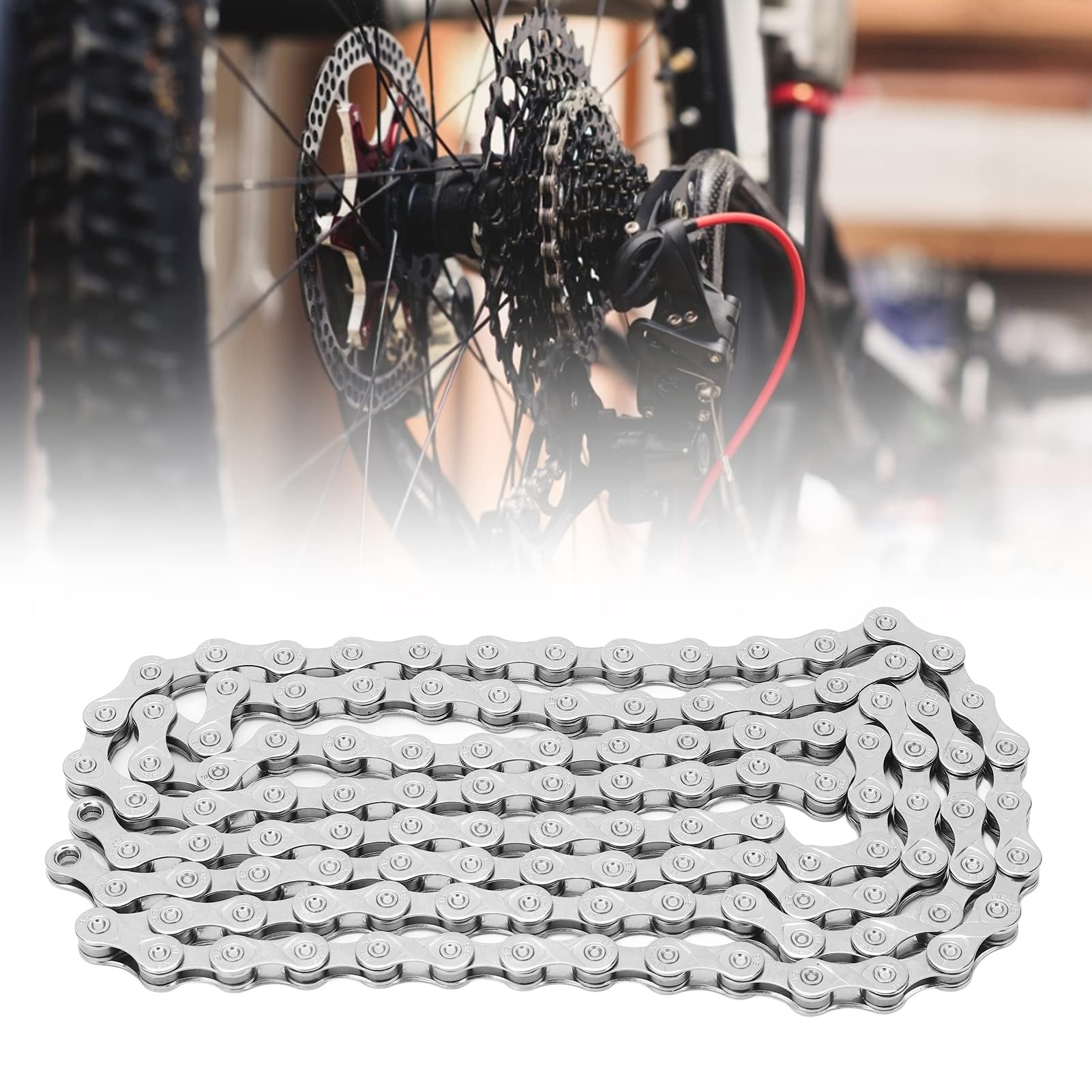 Naroote Bike Accessories, Compact Stable Reliable Bicycle Chain Portable for Cycling for Bicycle