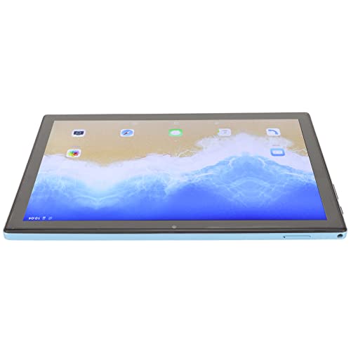 PUSOKEI Android 12 Tablet 10 inch, MT6889 8 Cores Tablet PC, 6GB RAM 128GB ROM, 8MP Front 20MP Rear Camera, 1920x1200 HD Full Screen, 2.4G 5G WiFi, 8800mAh, Bluetooth 5.0 Touch, Dual Speakers(Blue)