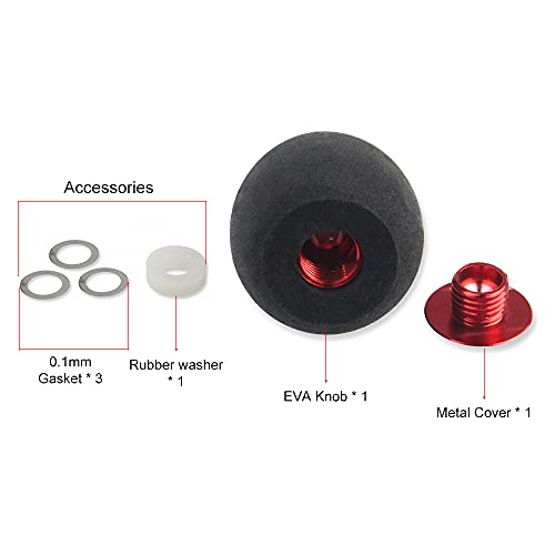 MengK Fishing Reel Handle Knob EVA Baitcasting Reel Handle Knob Trolling Reel Handle Accessory Ultralight Fishing Tackle Tools