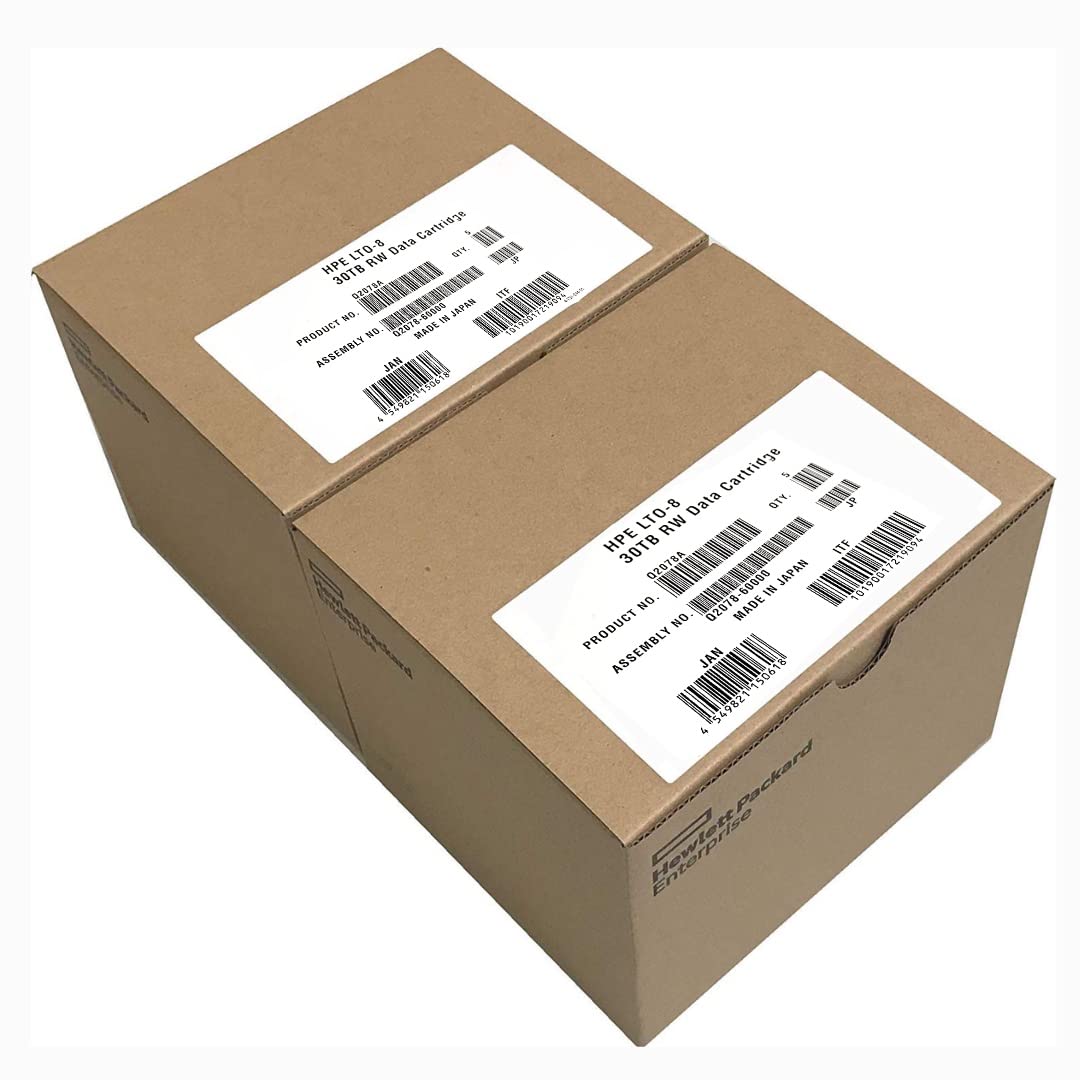 Q2078A HPE LTO 8 10 Pack of Data cartridges