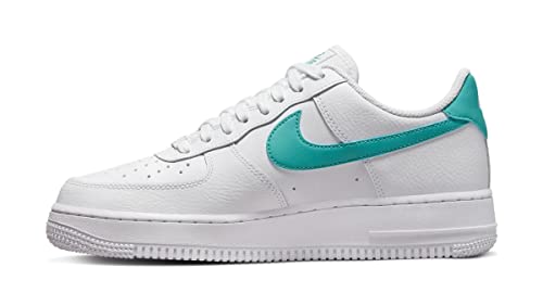 Nike Womens WMNS Air Force 1 Low DD8959 101 White/Washed Teal - Size 6.5W