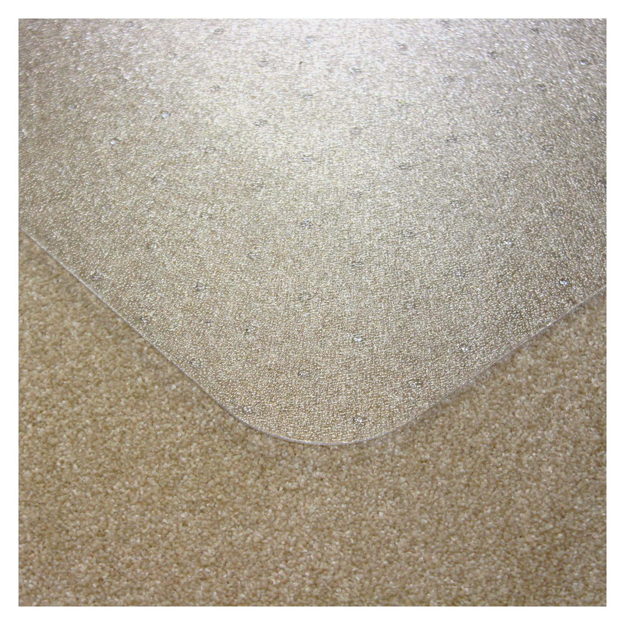 Marvelux Enhanced Polymer Eco-Friendly Office Chair Mat for Low and Standard Pile Carpeted Floors 48" x 60" | Rectangular Carpet Protector, Transparent | Multiple Sizes