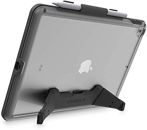 OtterBox - Clear iPad Case for 7th, 8th, & 9th Gen, 10.2" (ONLY) - Scratch Resistant Tablet Case with Integrated Stand, Sleek & Slim Design (Slate Grey)