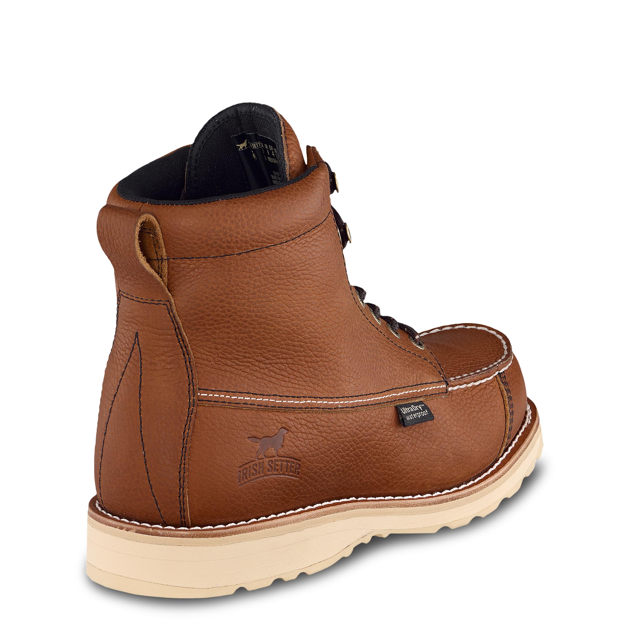 Irish Setter, Wingshooter, Men’s, 7", Waterproof, Hunting Boot, Amber (P), 11.5 D (Medium)