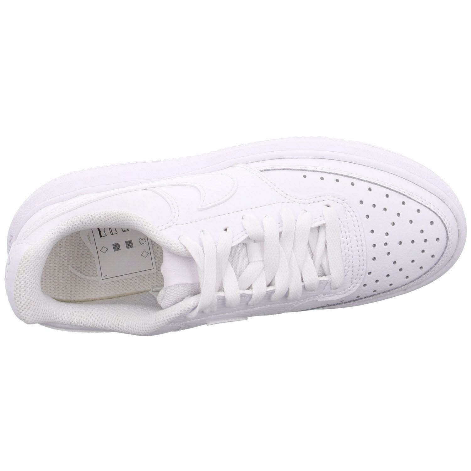 Nike Women's Basketball Shoe, White, 7
