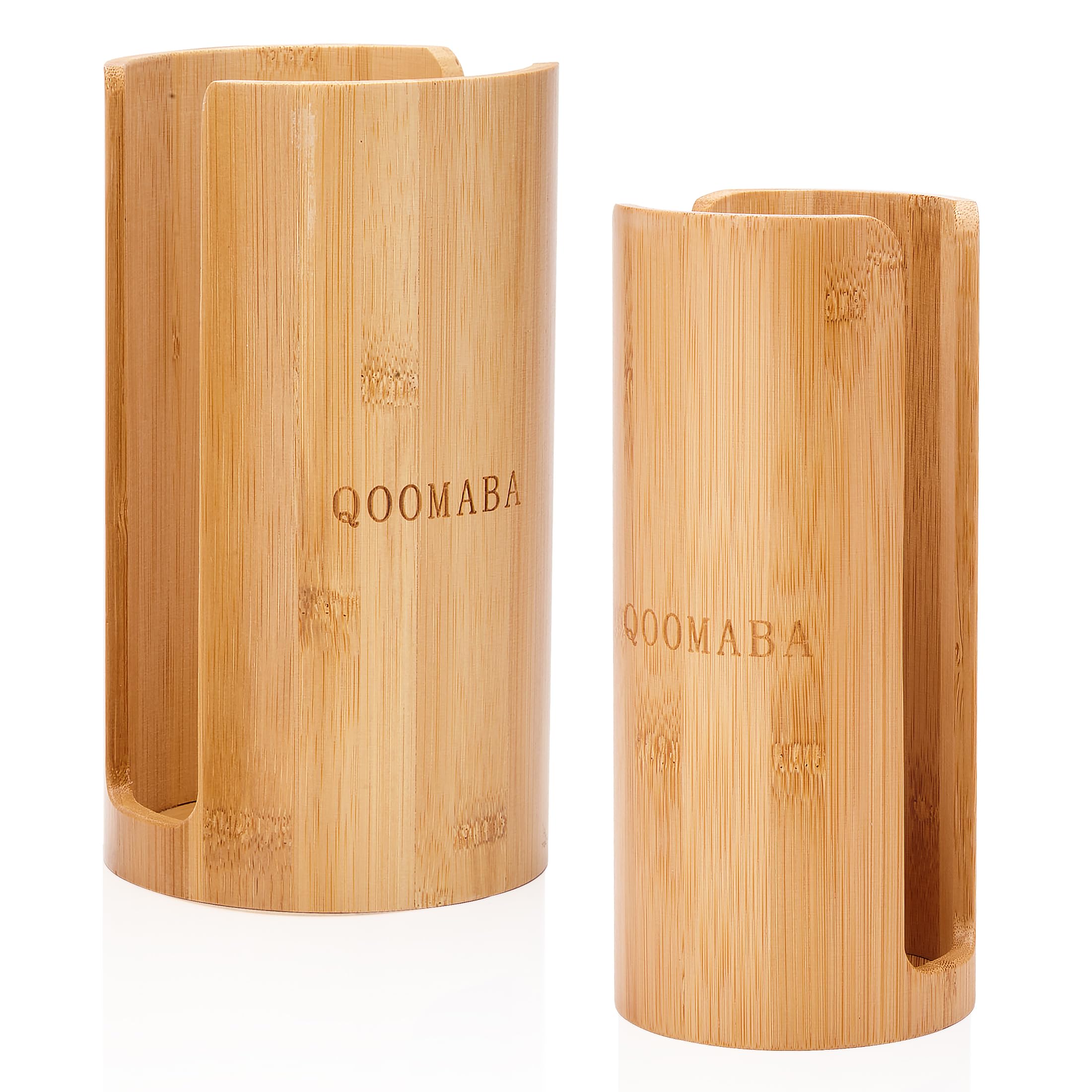 Mason Jar Lid Organizer (2pcs), Mason Jar Lid Storage Made of Bamboo, Fit Perfectly, Stackable Steady, Suitable for wide mouth or Regular Mason Lids/Canning Lids/Bamboo Lids