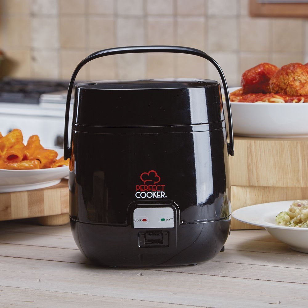Perfect Cooker (3 Cup, Black)