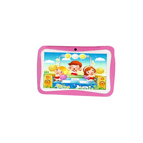 TOKIDNY 7 PC Tablet Core My-q Android Plug Pink Inch with Kids for US Mb+