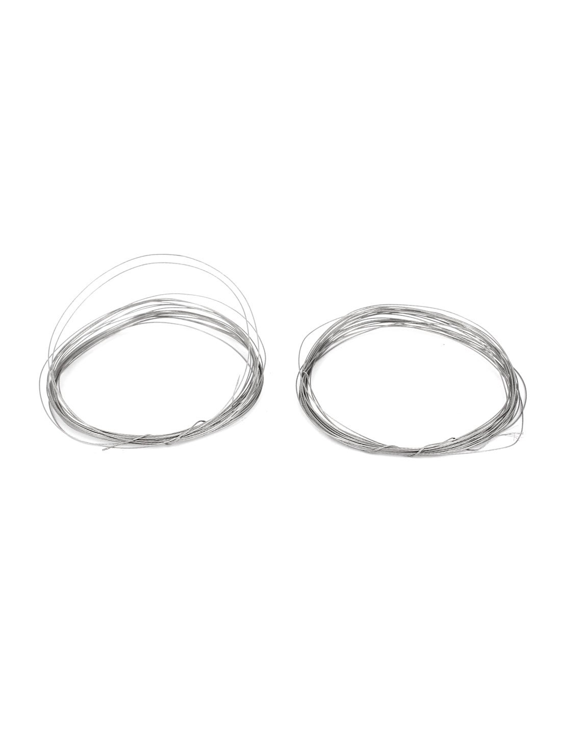 Qtqgoitem Steel Wire Fishing Line 2 Meter 6.6Ft Long 0.26mm Diameter 2pcs Gray (model: 325 665 c98 5fe 268)