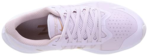 NIKE Women's Running Shoe, Lt Violet MTLC Red Bronze Champagne White, 6