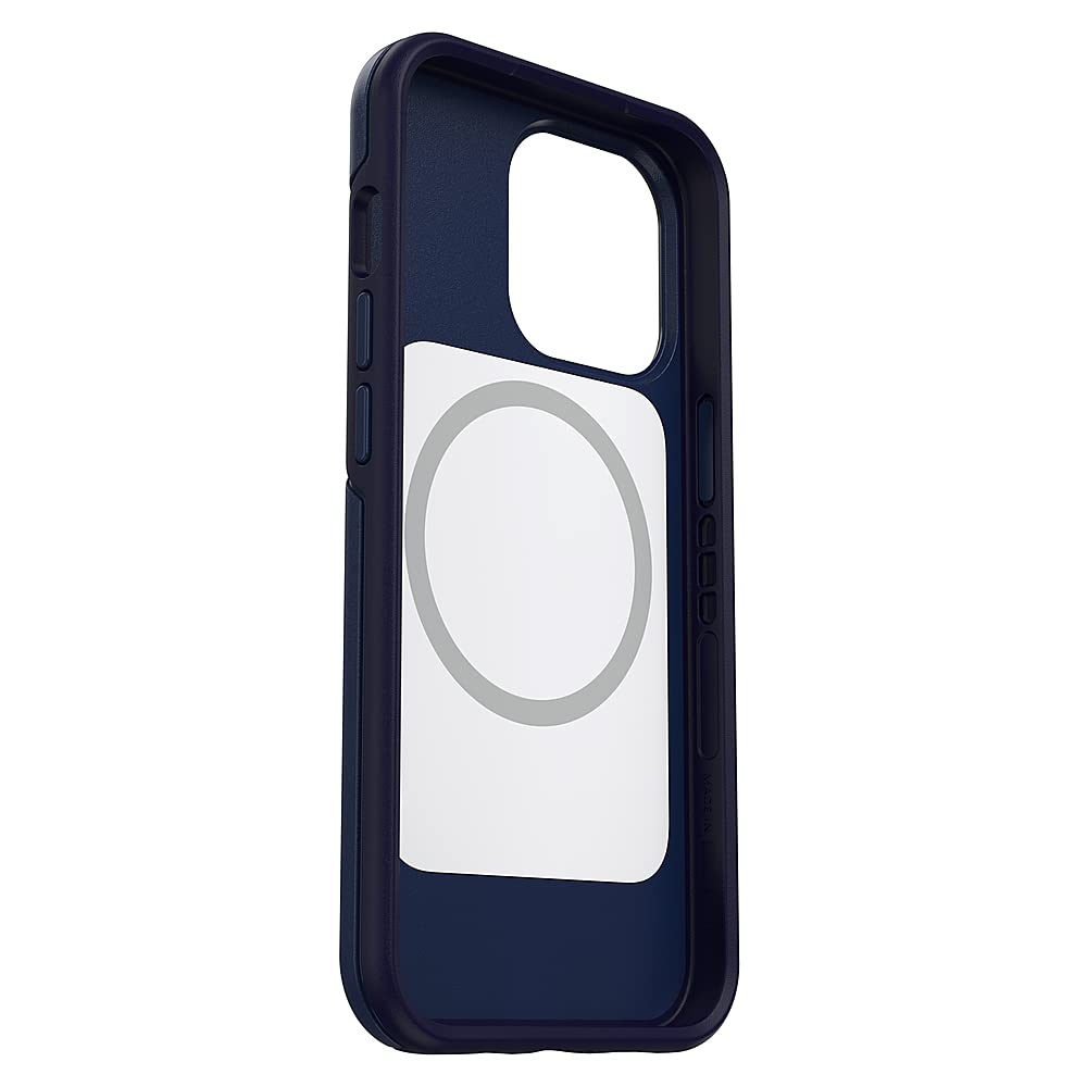 OtterBox Symmetry Series+ Antimicrobial Case with MagSafe for iPhone 13 Pro (Only) - (Not Compatible with Other iPhone 13 Models) - Non-Retail Packaging - Navy Captain Blue