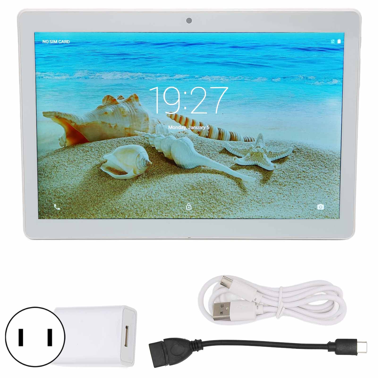 Rongm HD Tablet, 1960 X 1080 IPS 1.6GHz Octa Core 2GB 32GB Gaming Tablet for Android11 (US Plug)