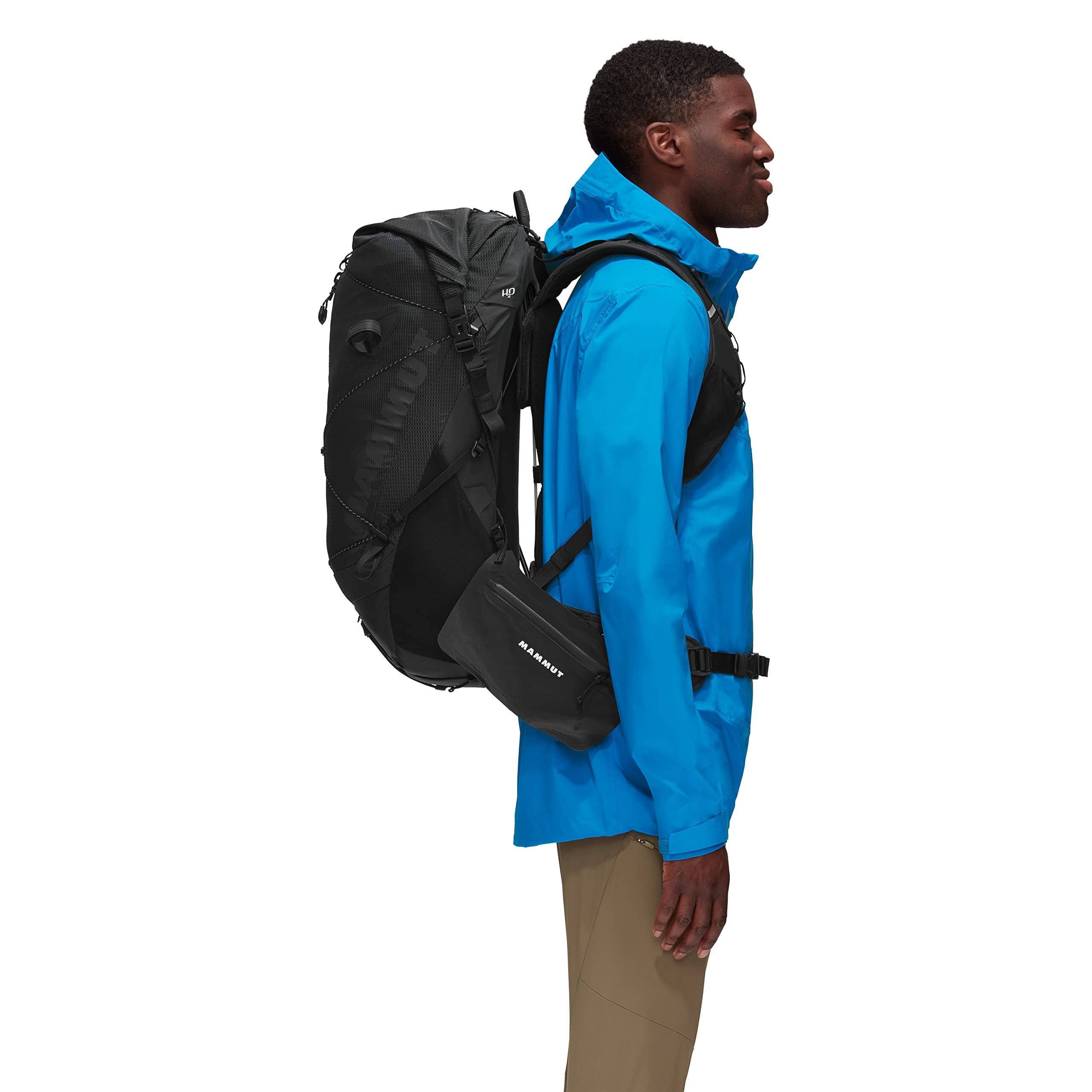 Mammut 2530-00340 Ducan Spine Mountaineering Backpack, 28-35L, Black