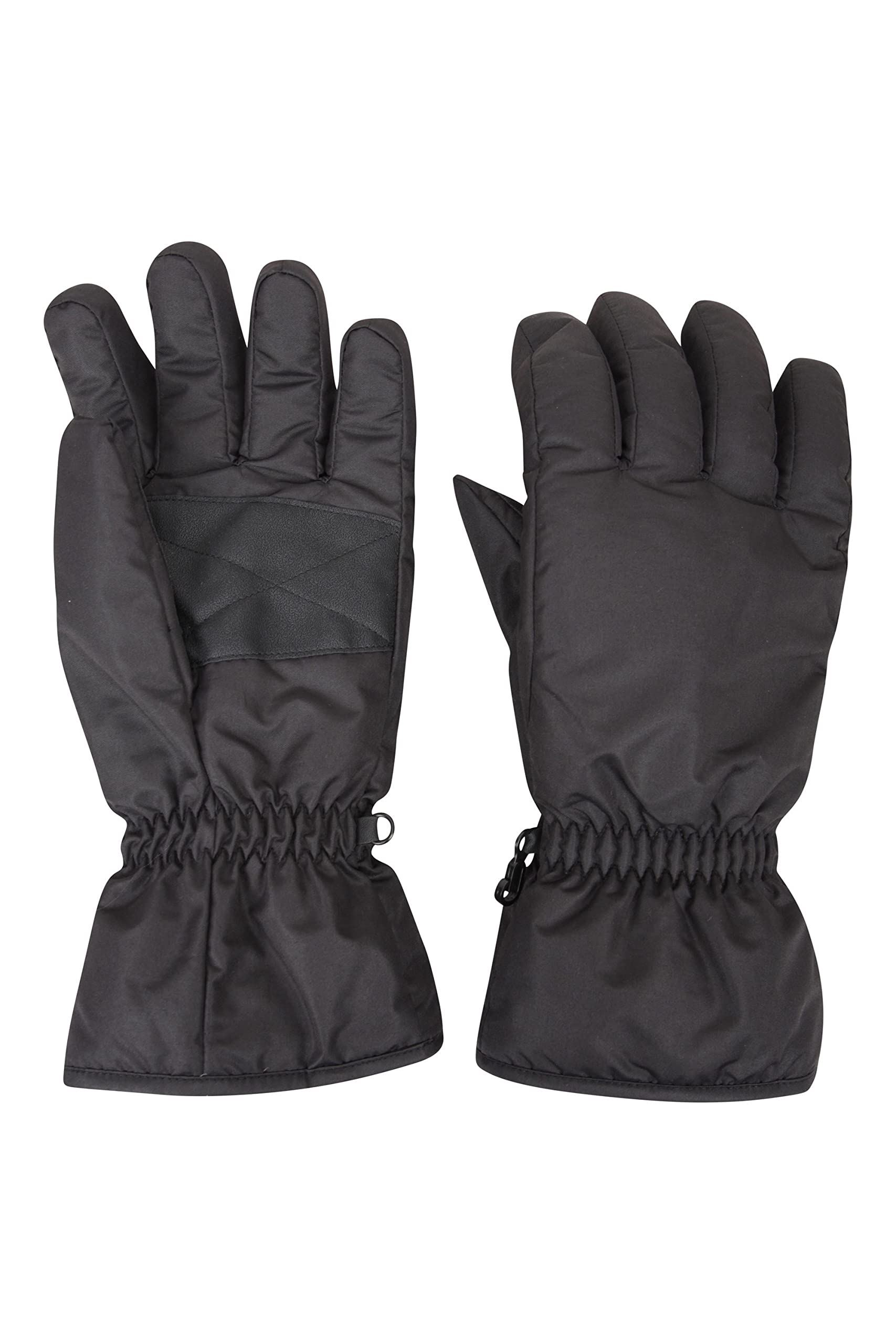 Mountain Warehouse Mens Winters Ski Accessories Set - Waterproof Gloves, Reversible Beanie, Socks Black X-Large