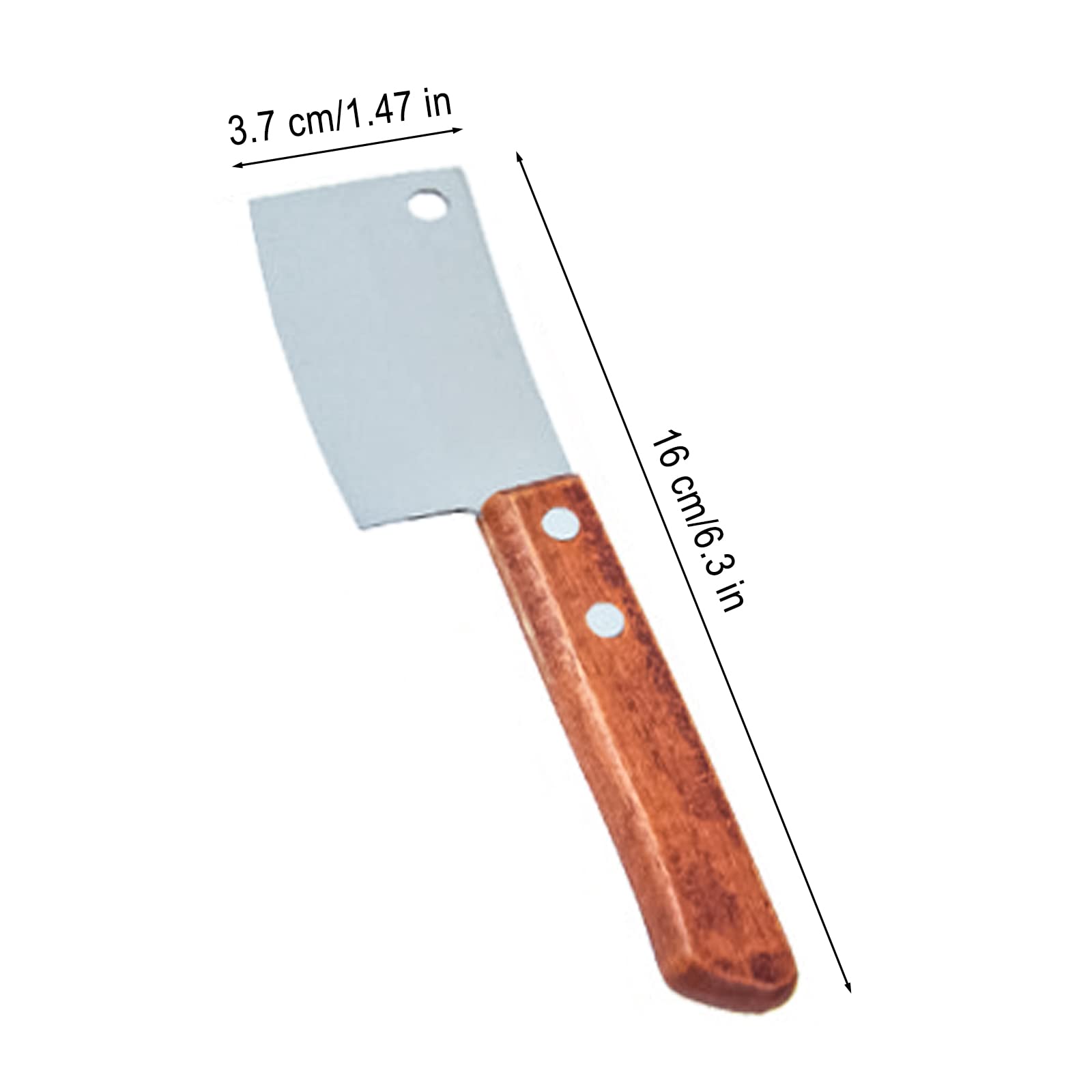 Ruksifg Mini Kitchen Knife Set 2pcs Package Box Cutter Mini Fruit Knife for Home Kitchen Cheese Knife