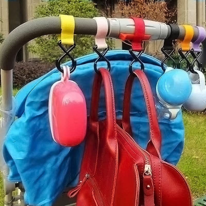 Stroller Bag Hooks, for Mommy Hanging Diaper Bags,Backpack,Stroller Accessories,Stroller Clips