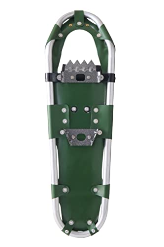Redfeather Sport Snowshoes Kit with Trekking Poles and Carry Case for Men and Women 22/25/30 Inch - Aluminum Frame and 1 Pull Binding