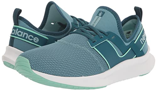 New Balance Women's Nergize Sport V1 Training Shoe, Dark Moonstone/Moonstone/Bright Mint, 6 M
