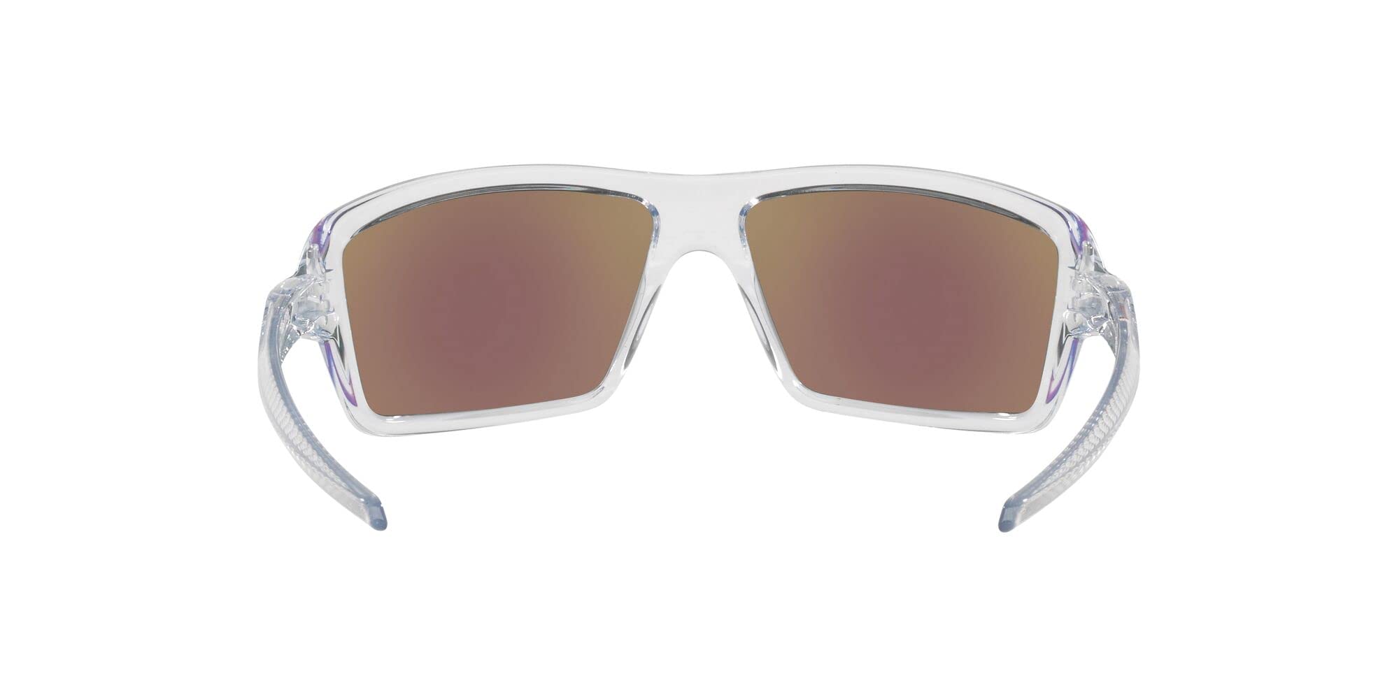Oakley OO9129 Cables Sunglasses + Vision Group Accessories Bundle (Polished Clear/Prizm Sapphire Polar (912905))