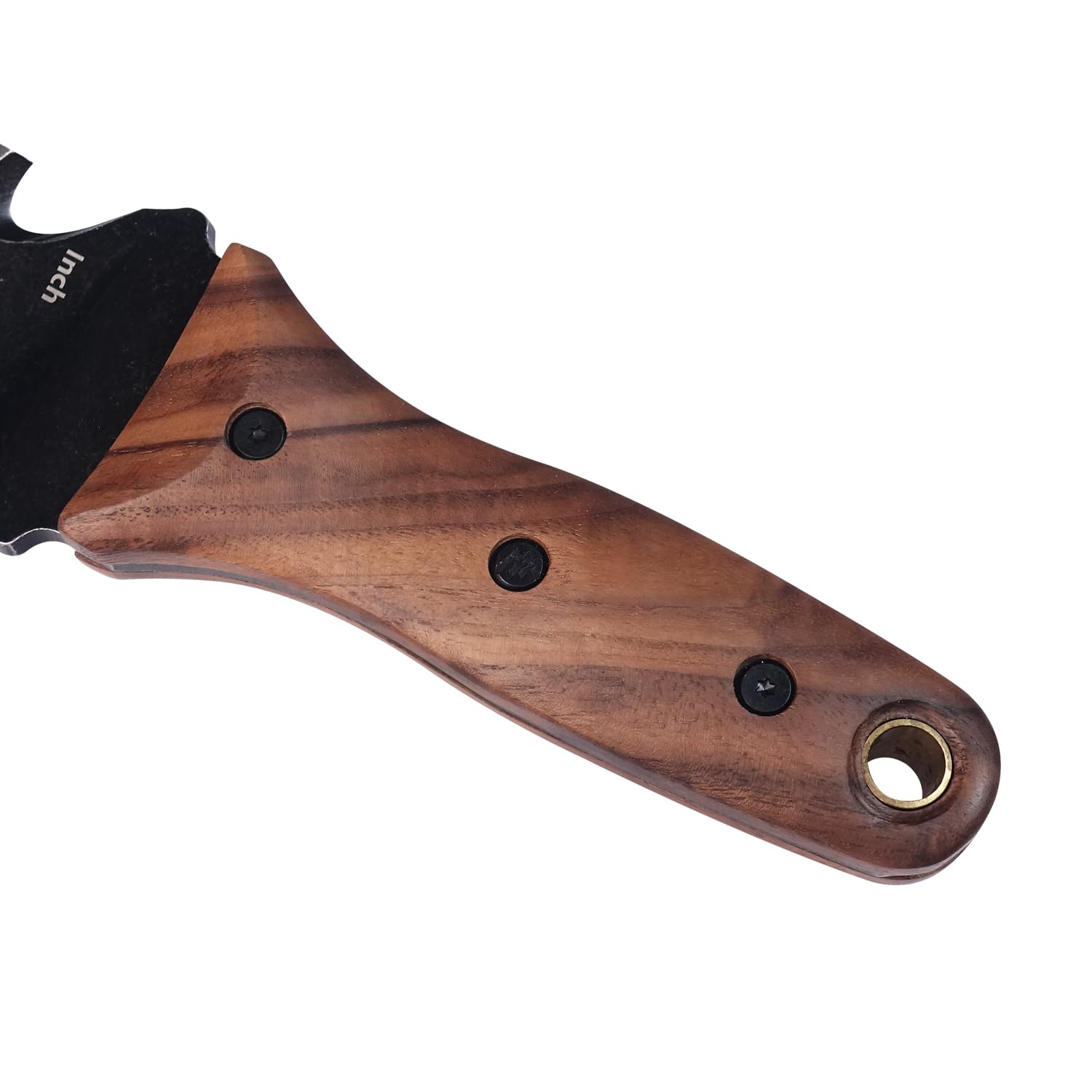 MOTEECRAG Professional Hori Hori Gardening Knife Full-Tang 8CR Soil Knife Multifunctional Manual Weed Puller Digging Knife for Planting Cultivating