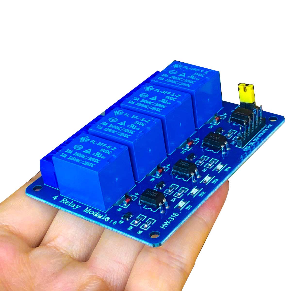 LGDehome 2pcs DC 5V 4 Channel Relay Module with Optocoupler for Arduino UNO R3 MEGA 2560 1280 DSP ARM PIC AVR STM32 Raspberry Pi