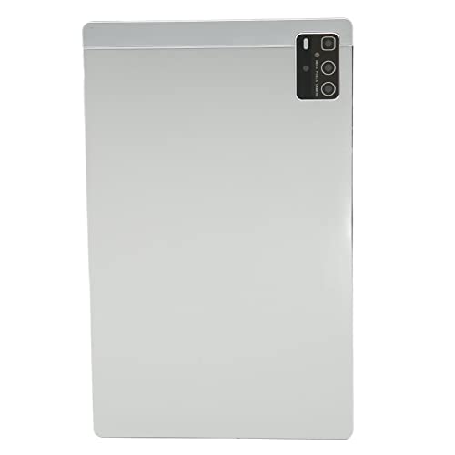 Rengu Strap Tablet, 10.1 Inch Android11 Gaming Tablet 100-240V Silver (US Plug)